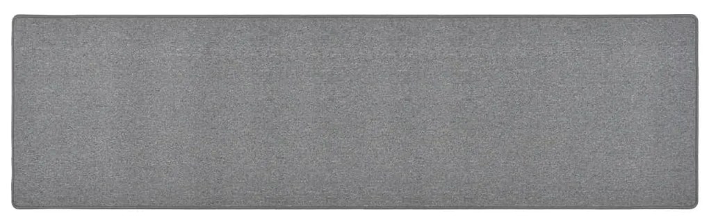 Běhoun tmavě šedý 50 x 200 cm 326970