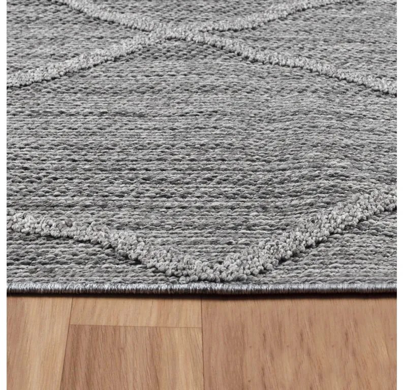 Ayyildiz Kusový koberec PATARA 4952, Šedá Rozměr koberce: 80 x 250 cm