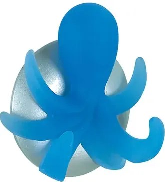 Spirella OCTOPUS dětský háček chobotnice modrý / polyresin / samolepíc