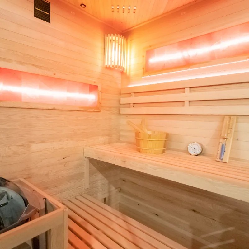 BPS-koupelny Finská sauna Relax 150x150, 4-5 osob