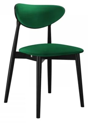 Čalouněná jídelní židle KT65/C, Potah: Magic Velvet 2225, Barva dřeva: buk