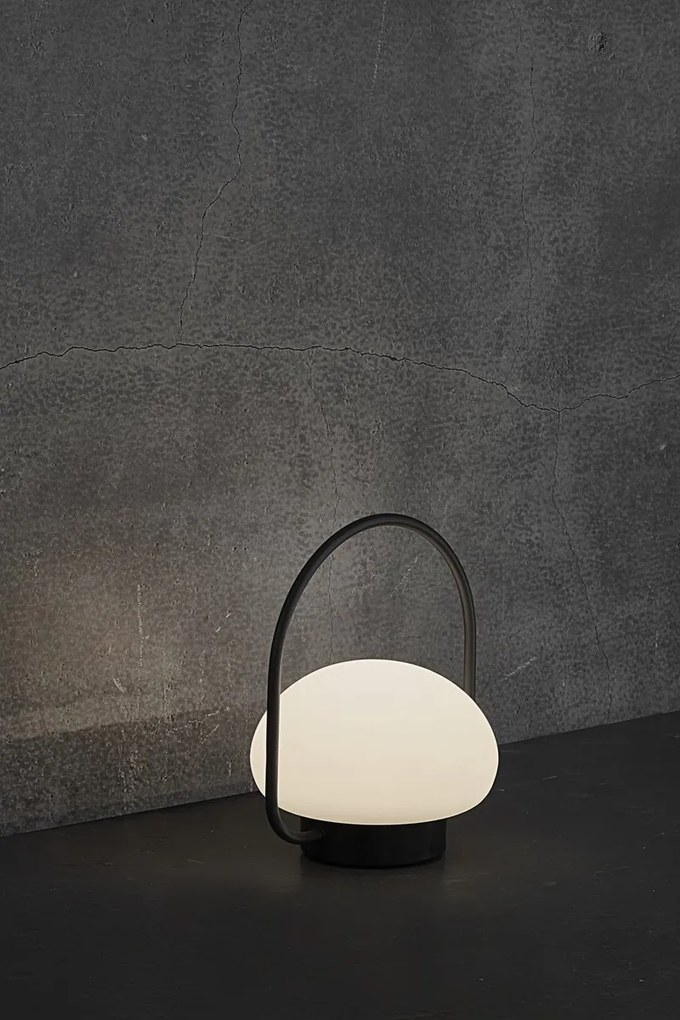 Černá přenosná LED lampa Sponge To Go 4,8W  - Nordlux