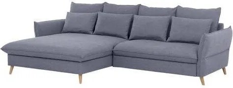 XXXLutz ROHOVÁ SEDAČKA, textil, modrá MID.YOU - Sedací soupravy - 000694006706