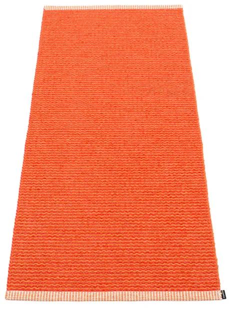 Vinylový koberec Pappelina MONO Pale Orange/Coral Red Velikost pappelina: 60x150 cm