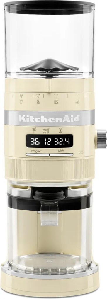 Mlýnek na kávu KitchenAid se 70 nastaveními mletí černý matný