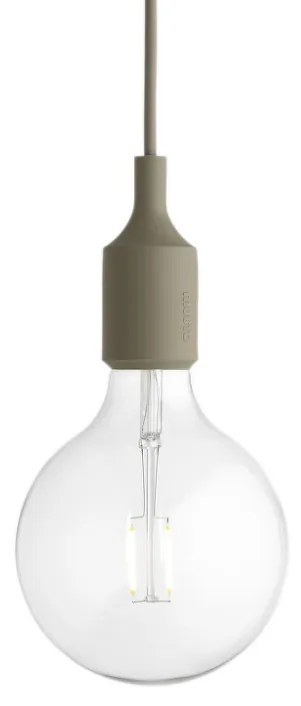 Muuto Závěsná LED lampa E27, olive 13353