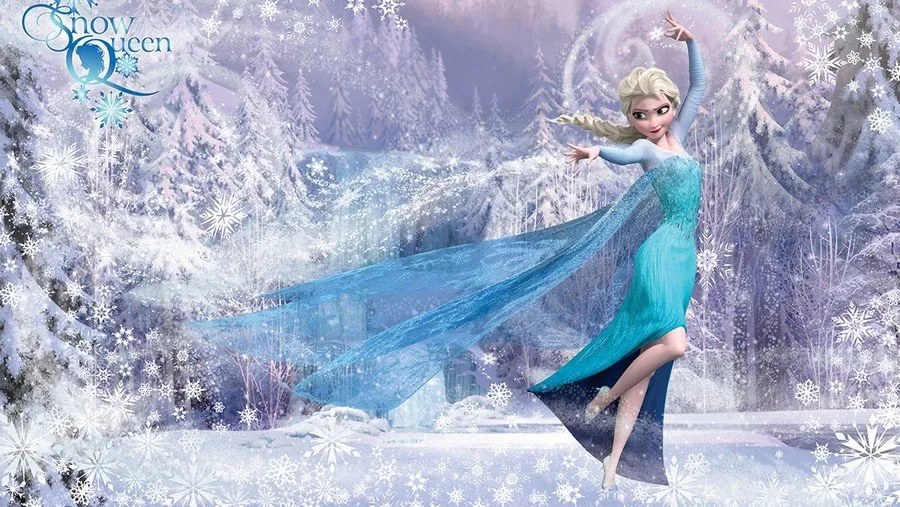Postershop Fototapeta: Frozen (Snow Queen) - 184x254 cm