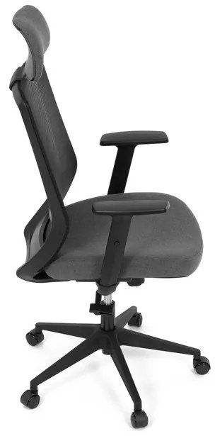 Ergonomická kancelářská židle AURELIE - černá síťovina Barva: černá