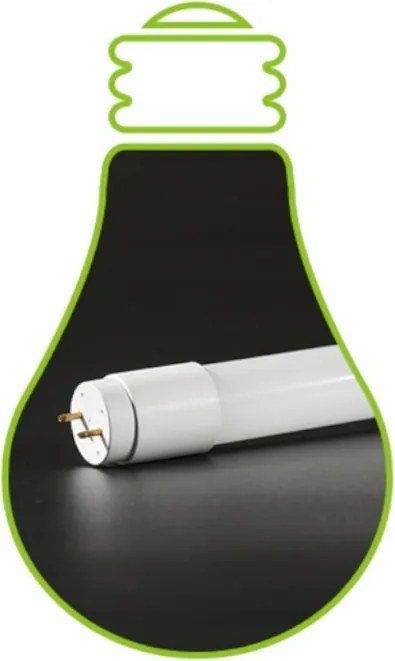 ECOLIGHT 10x LED trubice 120cm 18W 6500K 1800lm T8 G13 - studená bílá