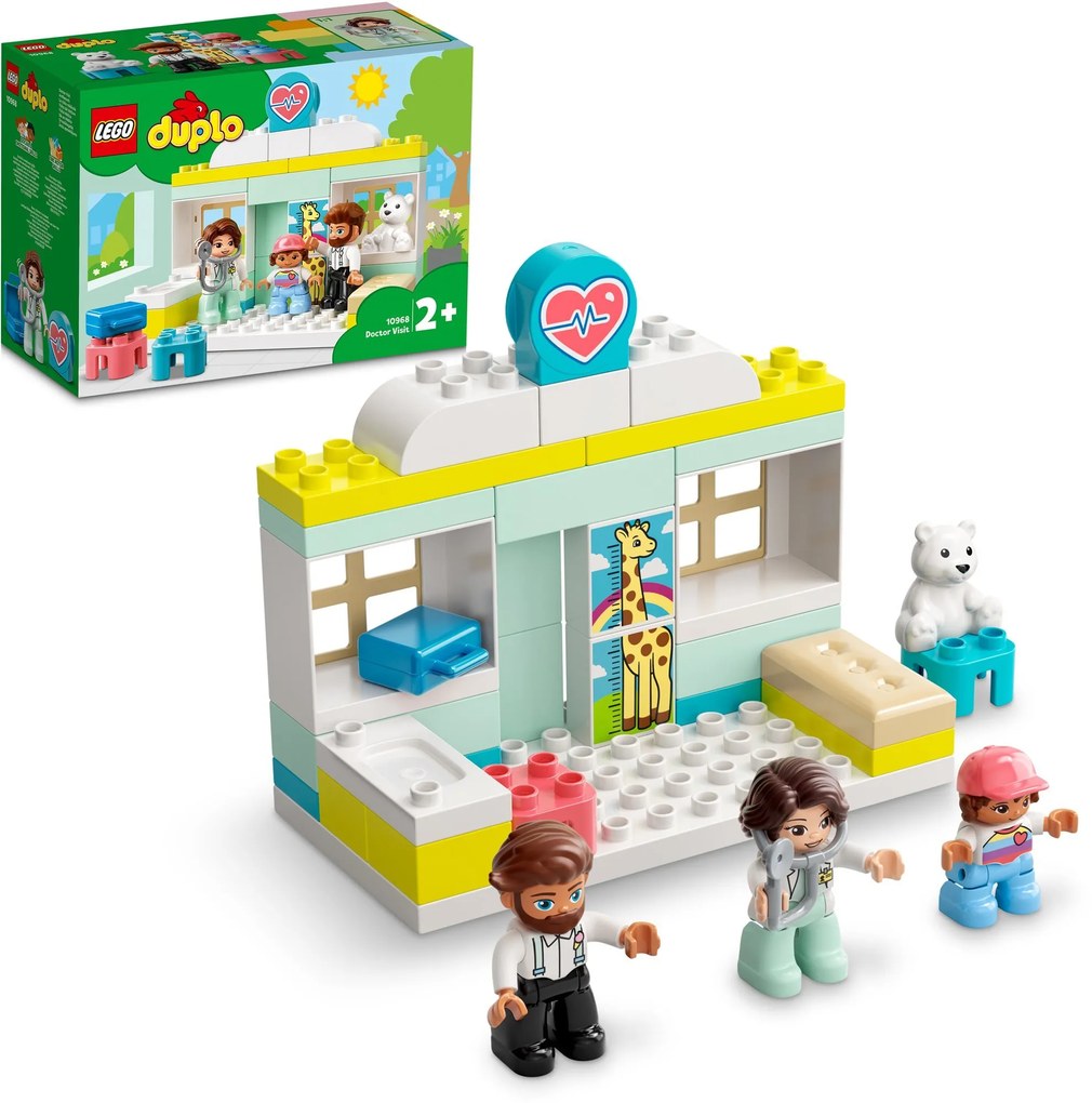 Lego stavebnice lego duplo 10968 návštěva doktora