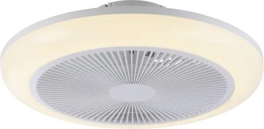 LD 14623-16 LED stropní svítidlo s ventilátorem BRANDA bílé RGB CCT, RGB/3000-6500K - JUST LIGHT
