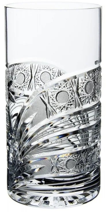 Onte Crystal Bohemia Crystal ručně broušené sklenice na nealko nápoje Kometa 380 ml 2KS