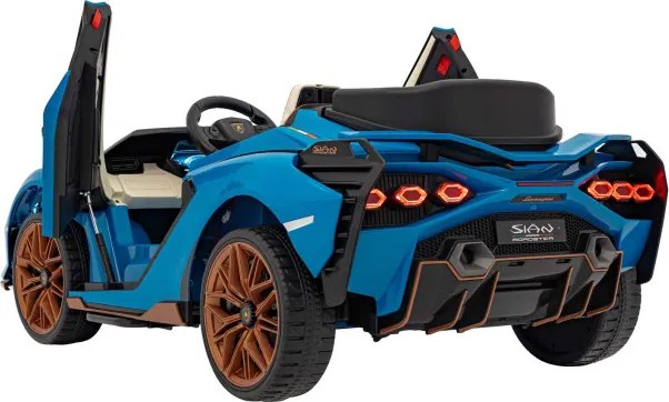 Elektrické autíčko Lamborghini SIAN modré