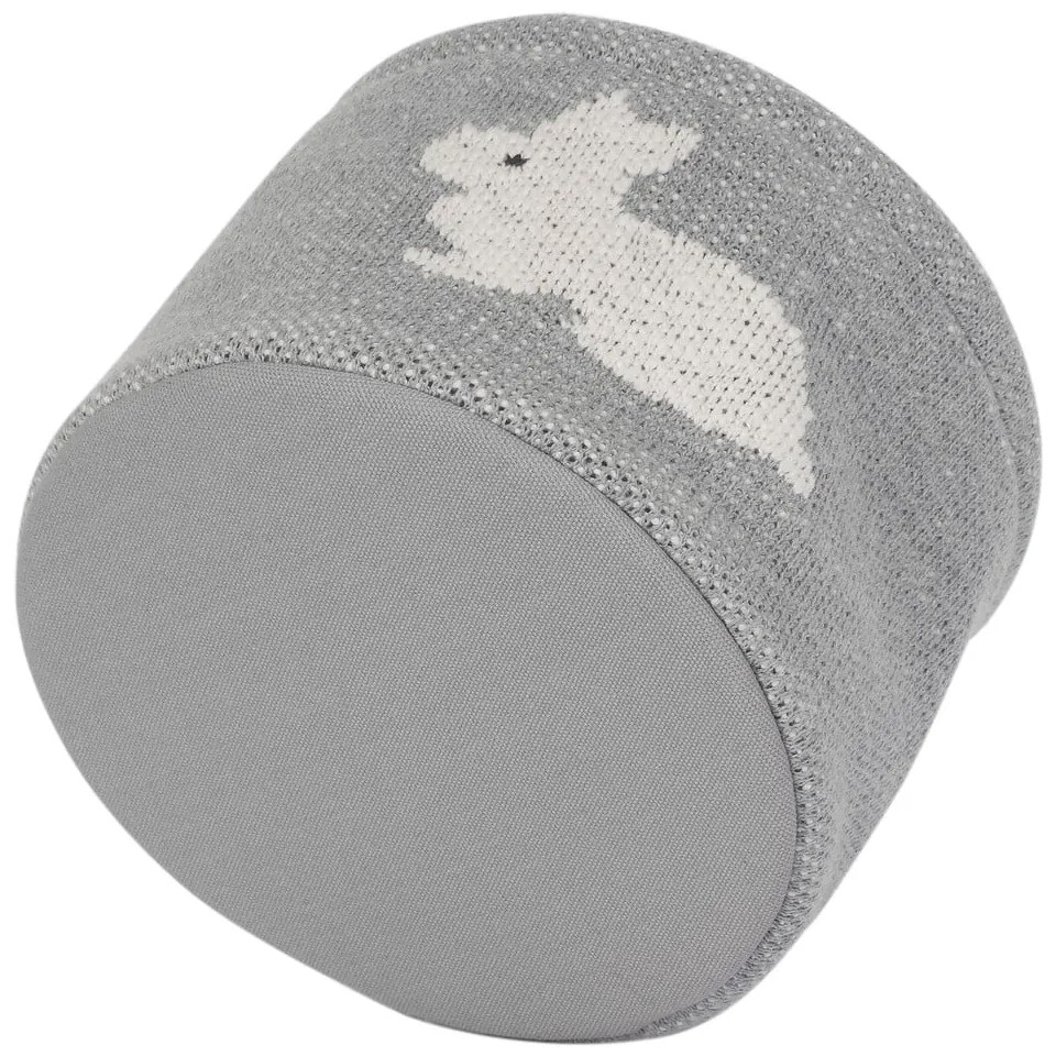 Šedý bavlněný organizér Kindsgut Bunny, ø 16 cm