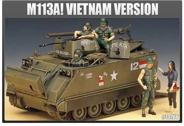 Model kit tank 13266 - m113a1 vietnam version