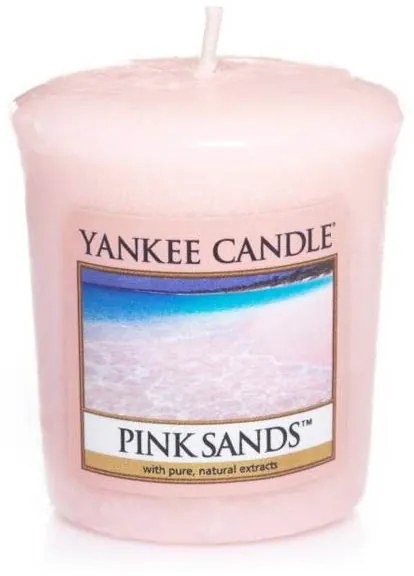 Yankee Candle - votivní svíčka Pink Sands (Růžové písky) 49g