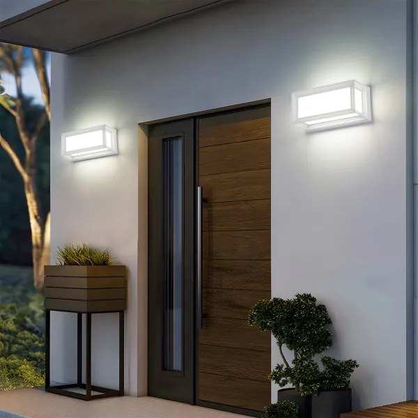 Brilagi - LED Venkovní nást. sv. PARKER LED/12W/230V 3000/4500/6000K bílá IP44