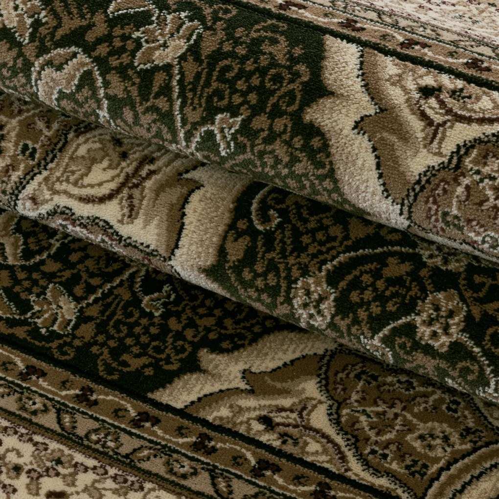 Ayyildiz, Kusový koberec Kashmir 2601 green, 300x400, zelená, obývací pokoj