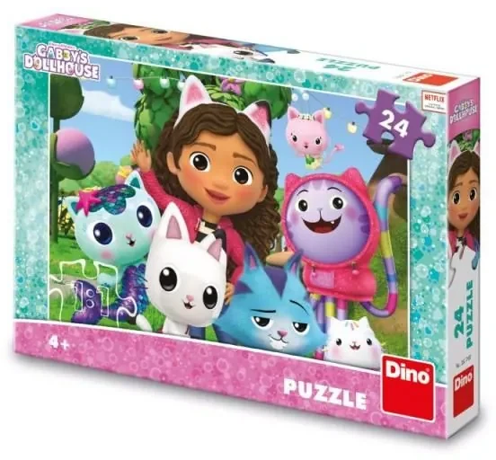 Dino GÁBI NA ZAHRADĚ 24 Puzzle | BIANO
