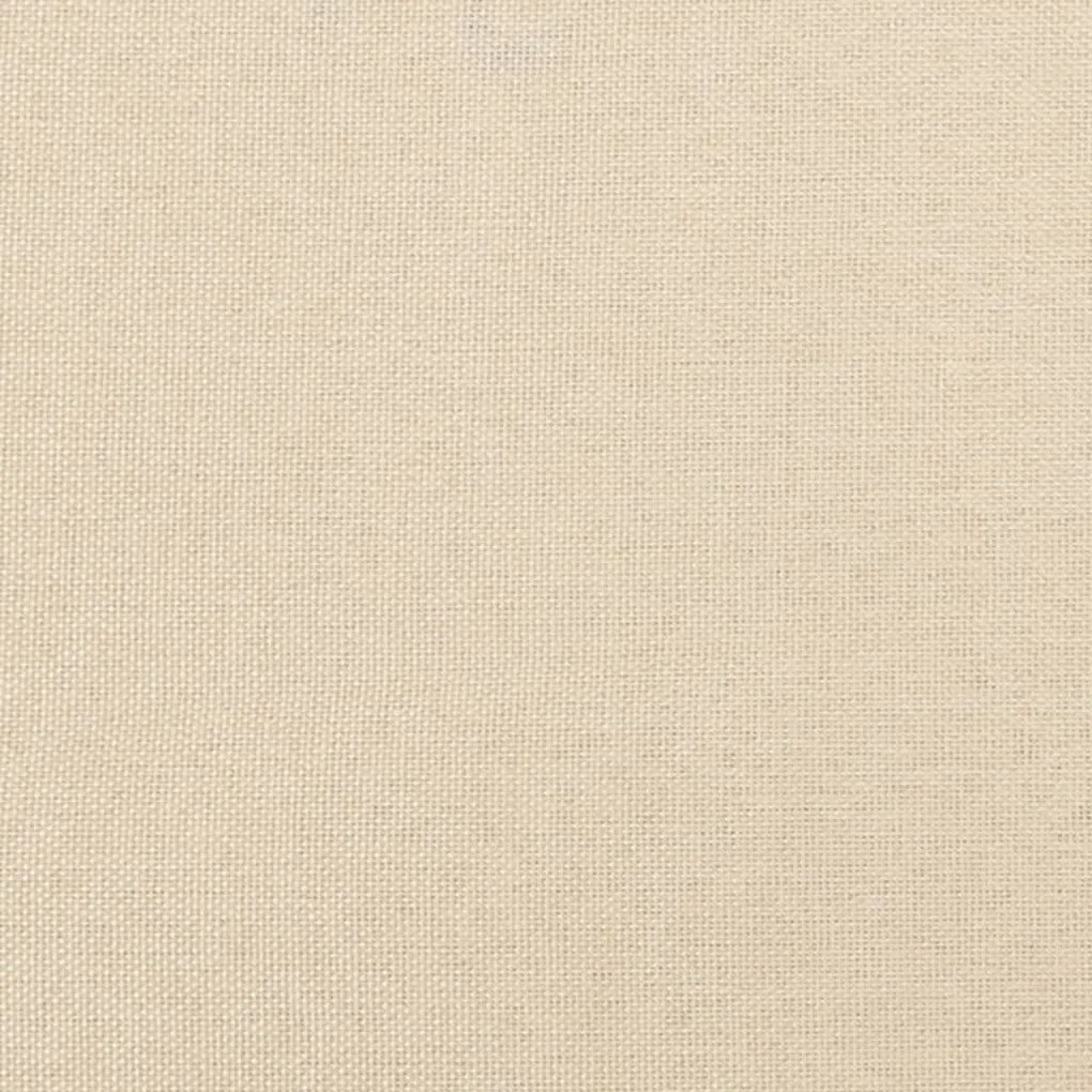 Box spring postel s matrací krémová 120x190 cm textil 3269669
