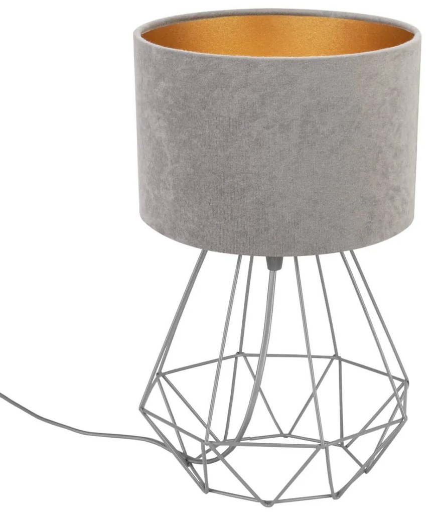 Stolní lampa Mediolan, 1x textilní stínítko (výběr z 10 barev), (výběr ze 4 barev konstrukce), g