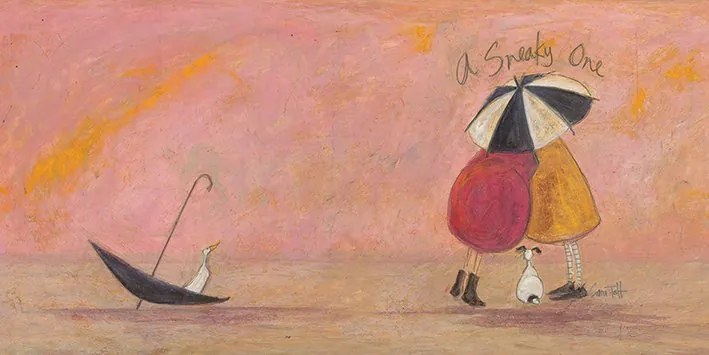 Obraz na plátně - Sam Toft, A Sneaky One II