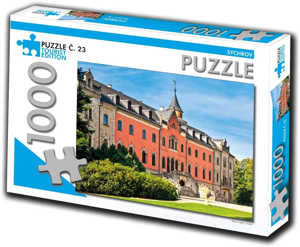 Tourist edition puzzle sychrov 1000 dílků (č.23)