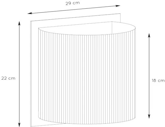 Lucide 03229/01/30 - Nástěnné svítidlo MAGIUS 1xE27/40W/230V bambus