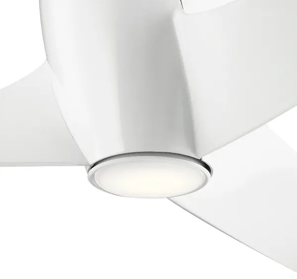Kichler KLF-PHREE-56-WHT- LED Stmívatelný stropní ventilátor PHREE 10W/230V + DO