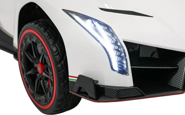 Elektrické autíčko Lamborghini Veneno bílé