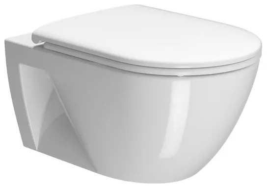 GSI Pura WC závěsné Swirlflush 36 x 55 cm, bílá ExtraGlaze 880711