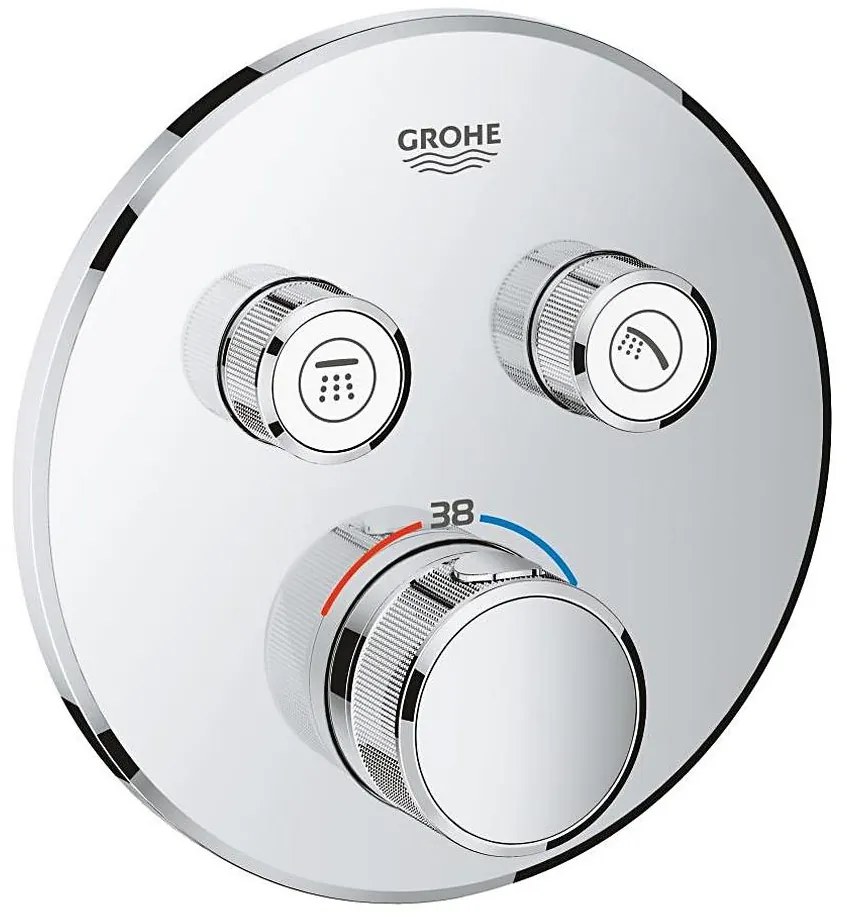GROHE 29119000 - Termostat GROHTHERM SMARTCONTROL lesklý chrom
