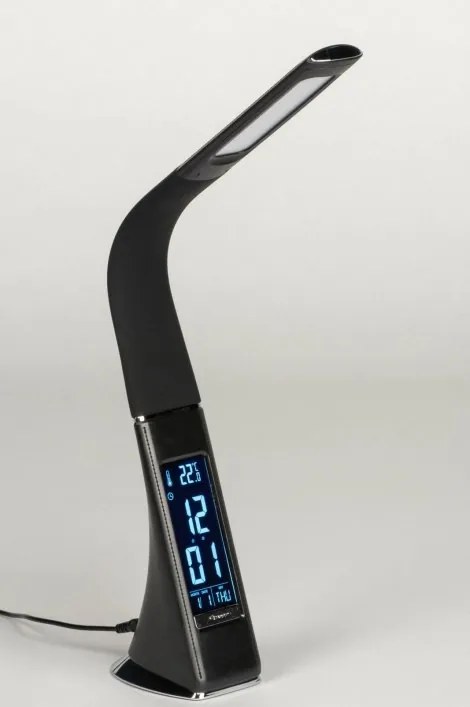 Stolní designová LED lampa Tyax Black
