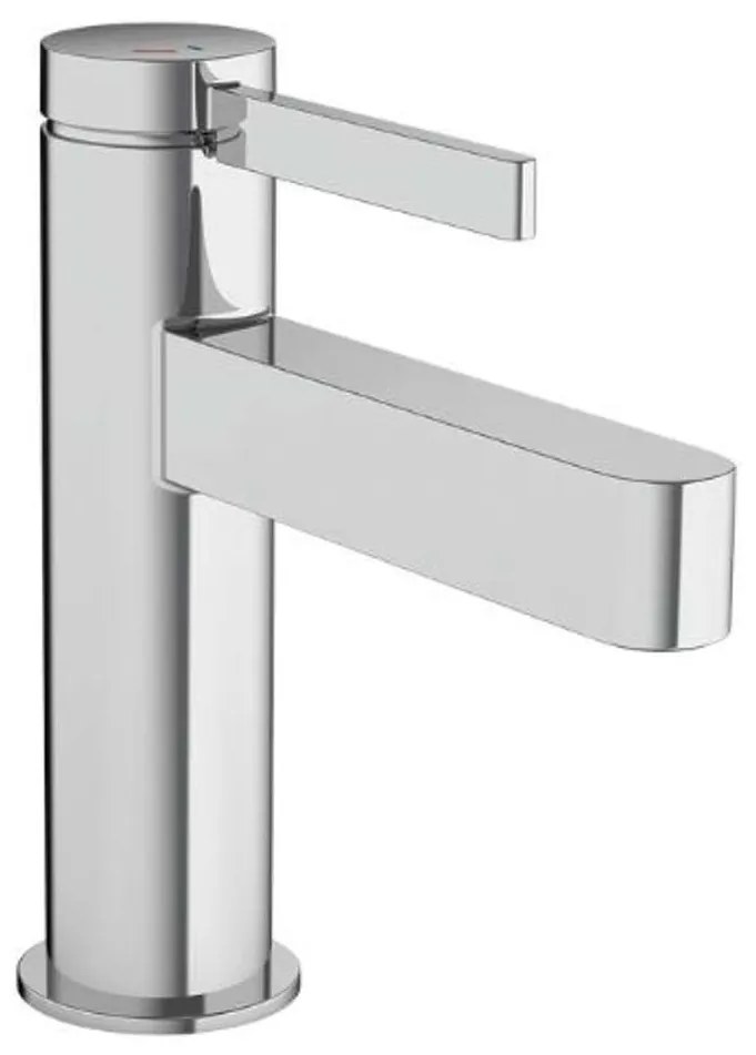 Hansgrohe Finoris - Umyvadlová baterie s výpustí Push-Open, EcoSmart, CoolStart, chrom 76012000
