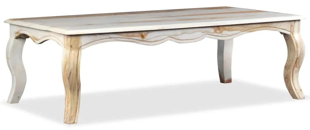 vidaXL Konferenční stolek, masivní sheesham, 110x60x35 cm