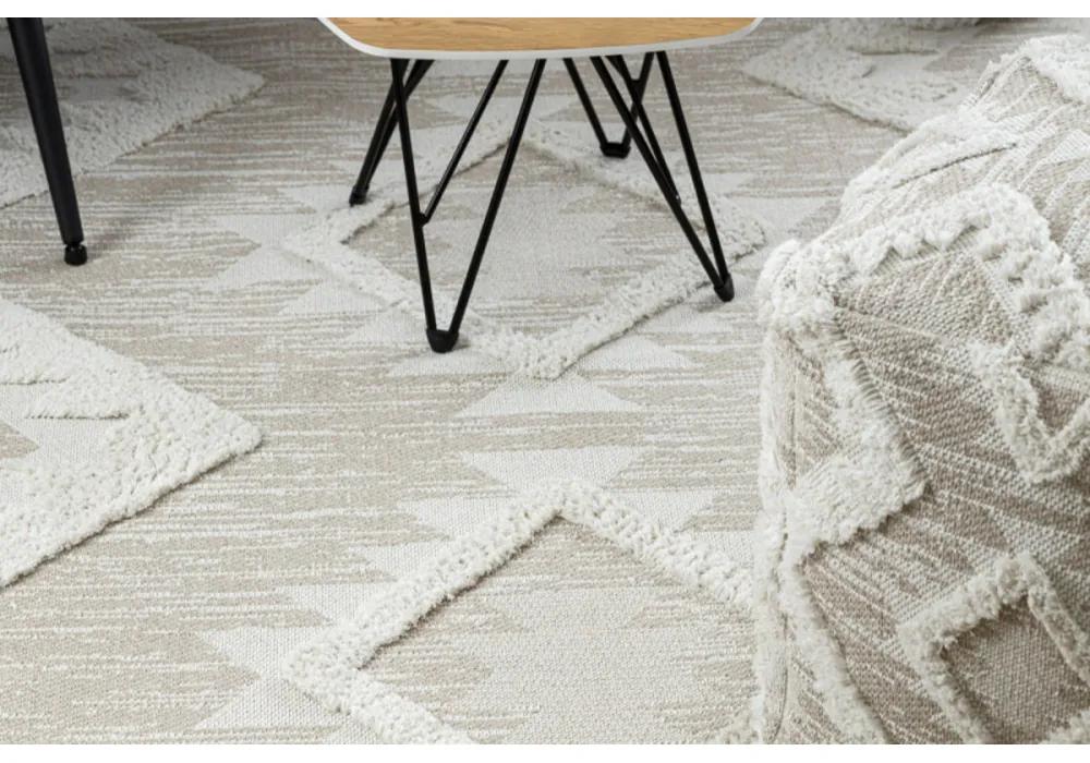 Kusový koberec Romba krémový 117x170cm