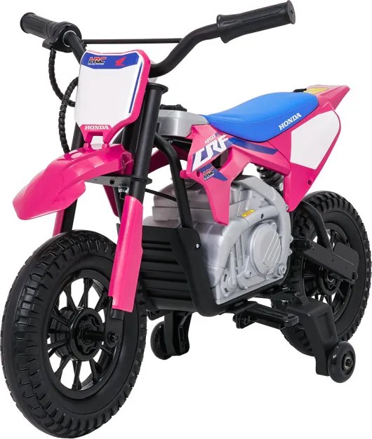 Elektrická motorka HONDA CFR450R růžová