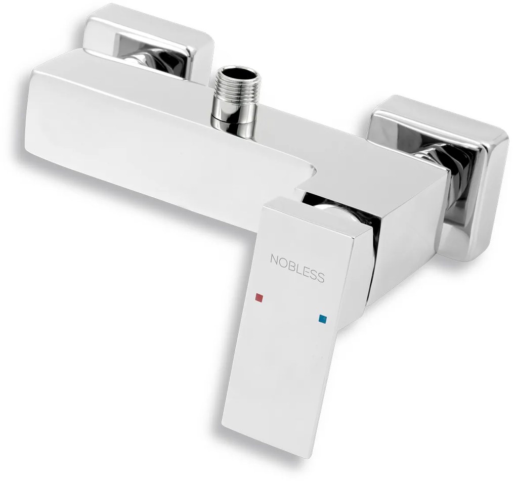 Novaservis Nobless EDGE Sprchová baterie bez příslušenství 150 mm horní připojení, chrom, 36062/1,0