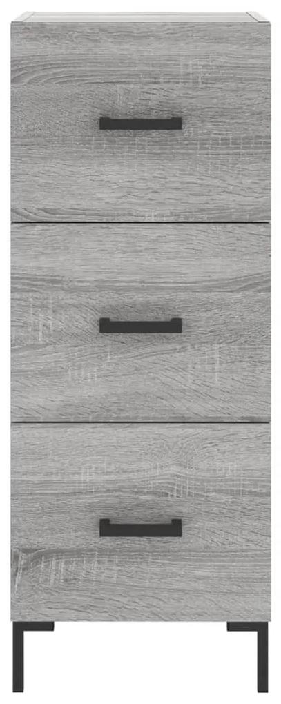 Skříň highboard šedá sonoma 34,5 x 34 x 180 cm kompozitní dřevo,  3198855