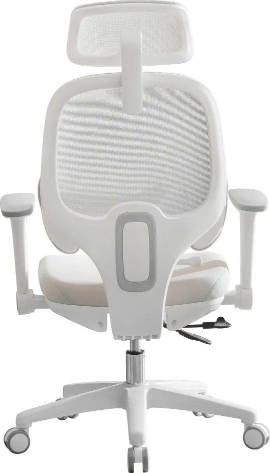 Ergonomická kancelářská židle BALANCE - šedá síťovina