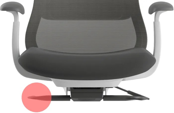 MERCURY Ergonomická kancelářská židle UNO - tmavě šedá síťovina