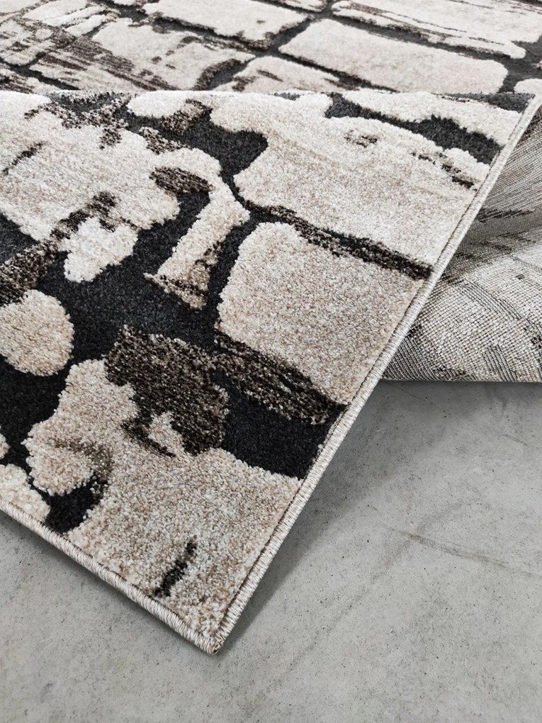 BE Koberec Miami 128 BEIGE - béžový obdélníkový Rozměr: 120x180 cm