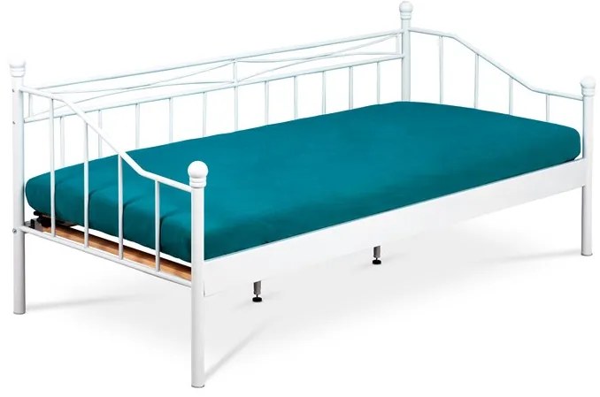 Autronic Kovová jednolůžková postel BED-1905 Barva: Bílá