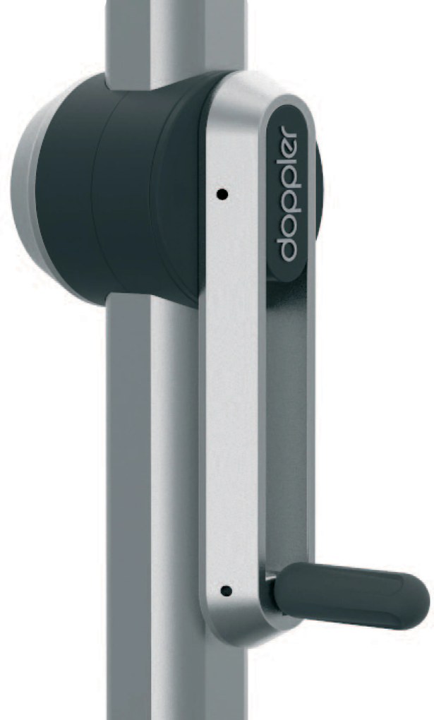 Doppler EXPERT 320 cm šedá - Rozbalené zboží (S293)
