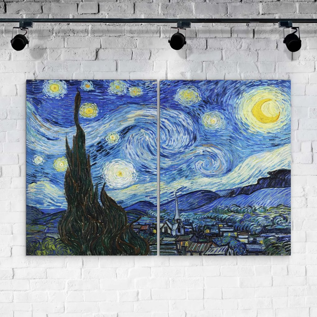 DUBLEZ | Obraz na stěnu - Starry Night, Vincent van Gogh