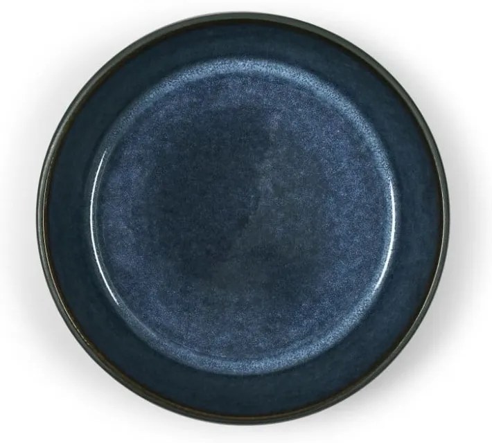 Černá/modrá miska na polévku z kameniny 850 ml Gastro Dark Blue/Black – Bitz
