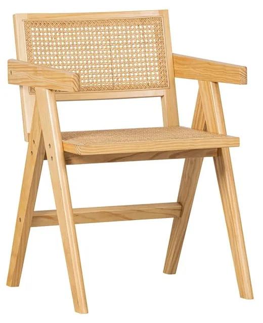 Jídelní židle z borovicového dřeva v přírodní barvě Gunn – WOOOD