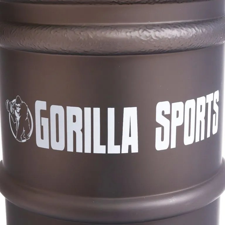 Gorilla Sporst plastová láhev na pití, 2,2 L, šedá