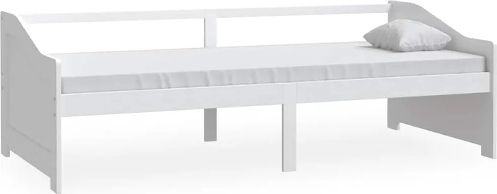 3místná válenda bílá masivní borovice 90 x 200 cm 322165