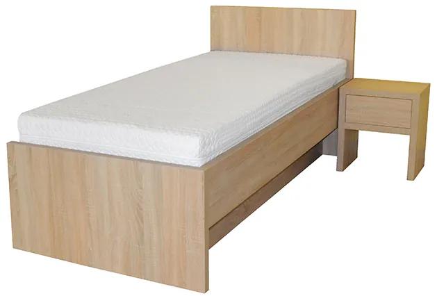 Tropea - Jednolůžková postel Délka [cm]: 190 Šířka [cm]: 100 Dekor: AKAT